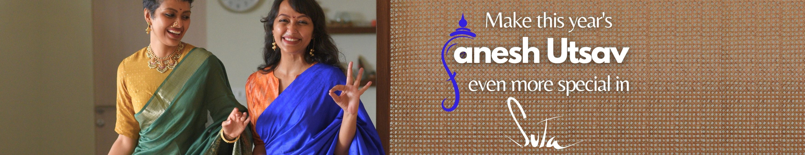 Suta | Buy the latest collection of designer sarees online from Suta