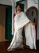 White Soft Cotton Tassel Saree For Onam|Masoom Dil|Suta