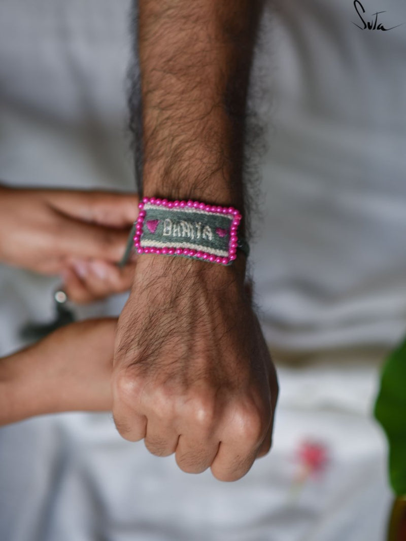 Designer Embroidery Big Brother Rakhi|Cool Wale Bhaiya|Suta – suta