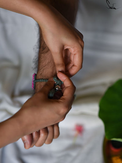 Designer Embroidery Big Brother Rakhi|Cool Wale Bhaiya|Suta