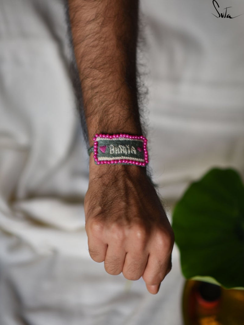 Designer Embroidery Big Brother Rakhi|Cool Wale Bhaiya|Suta – suta