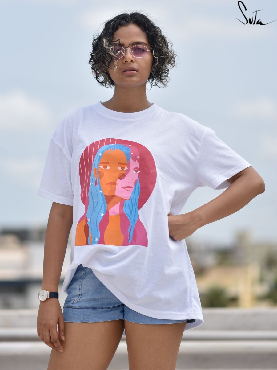 I and Me (T-Shirt Blouse)