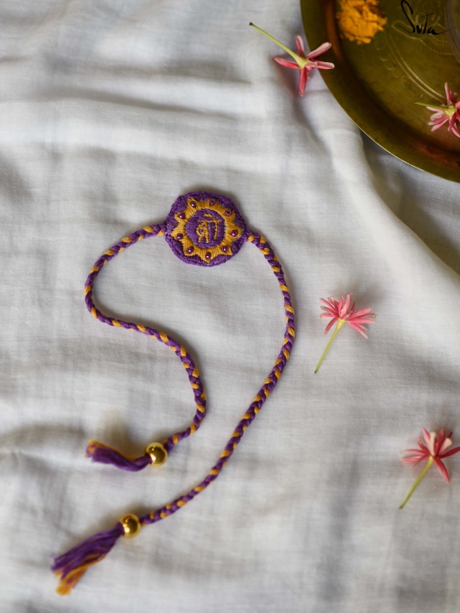 Cool Embroidery Designer Rakhi For Bro|Yaar Wala Bro|Suta